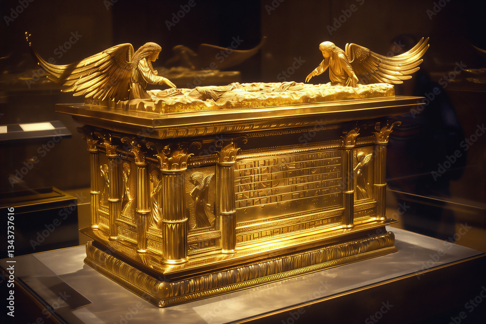 Ark of the Covenant a sacred golden chest built by the Israelites which ...