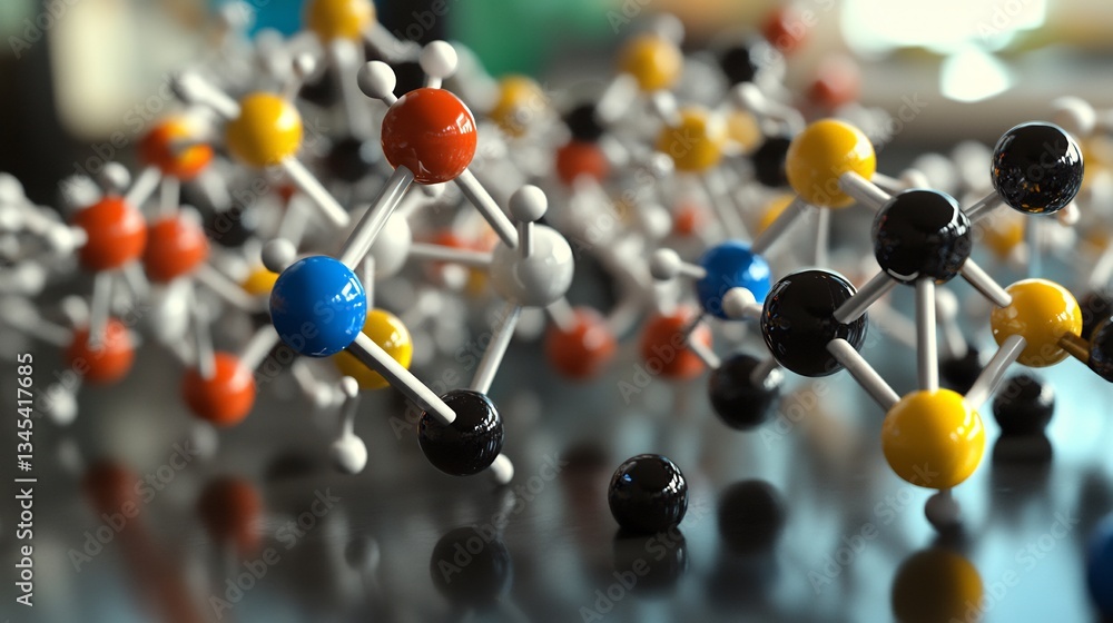 Molecular models of hydrocarbons including alkanes alkenes alkynes shown in dynamic 3D ...