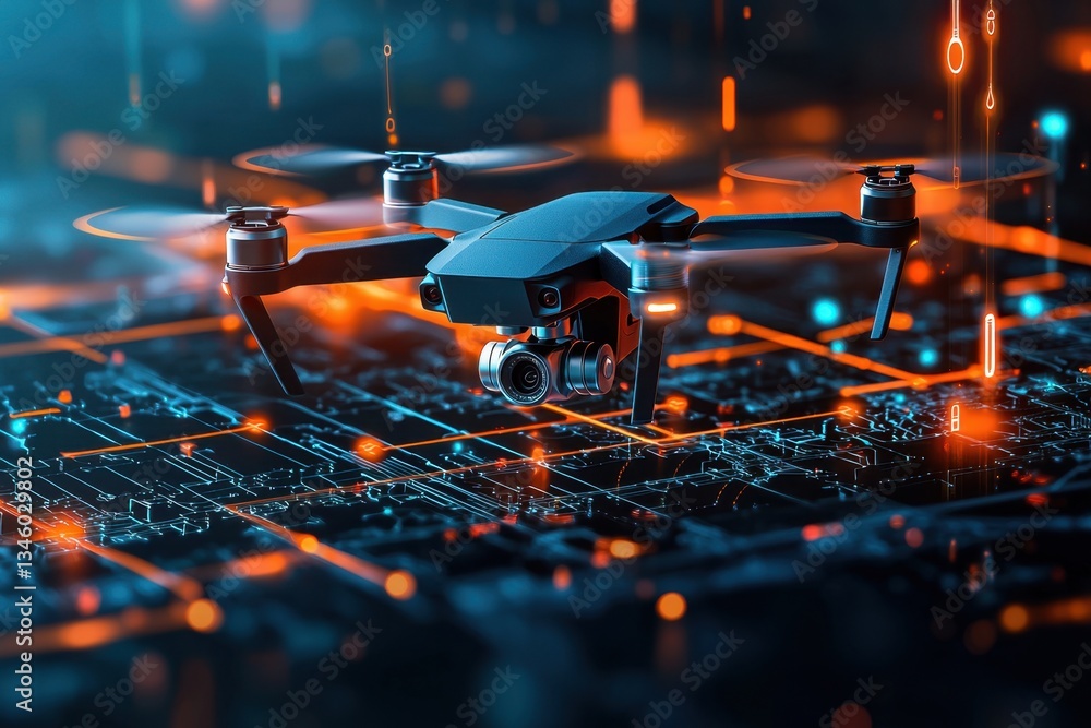 Augmented reality-powered drone navigation system in high-tech urban ...