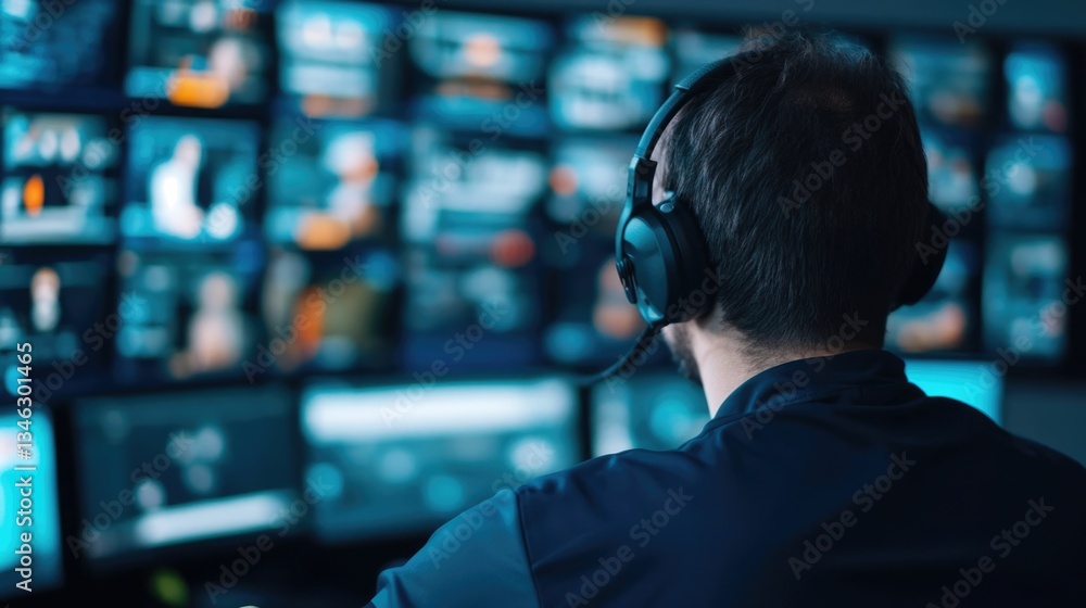 Streamer Interacting with Viewers Through Chat Interface on Live ...