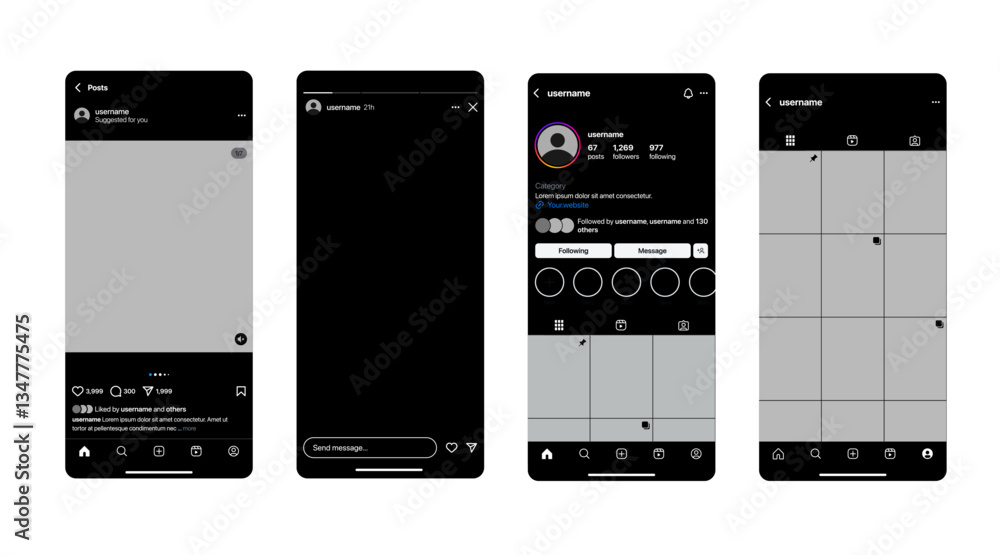 instagram new grid size template update 2025, Instagram social network ...