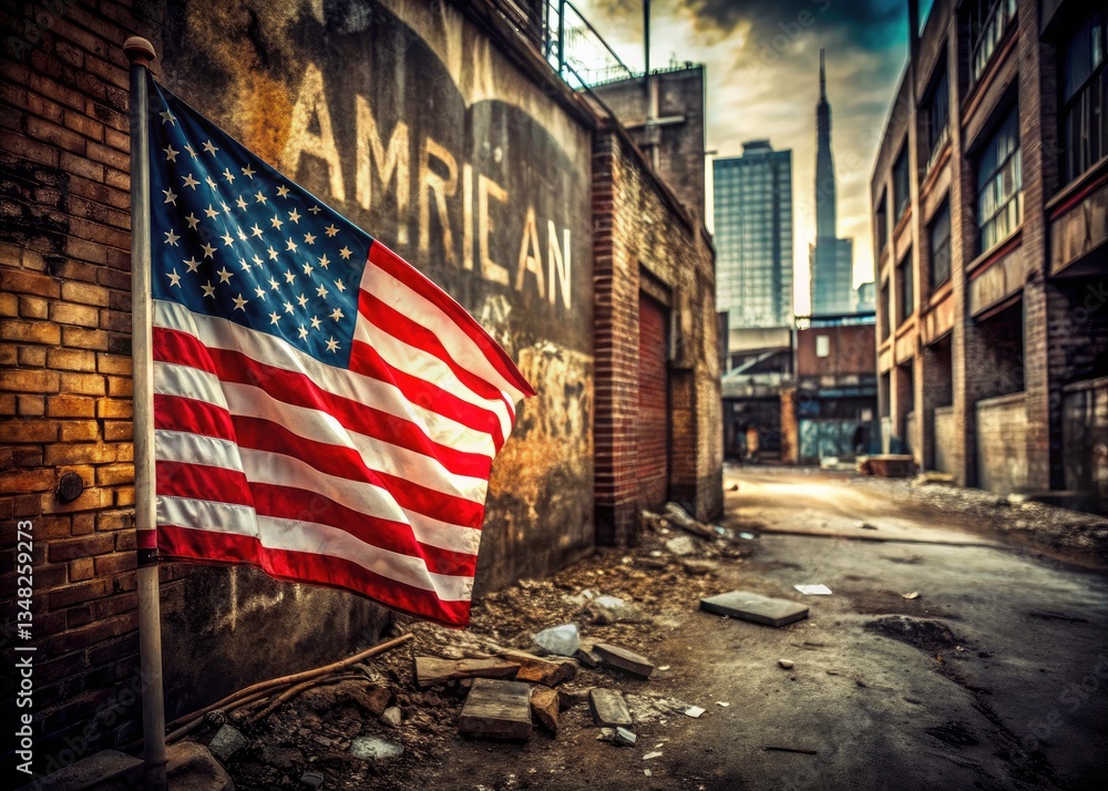 High Resolution American Flag Background: Free Printable for Creative ...