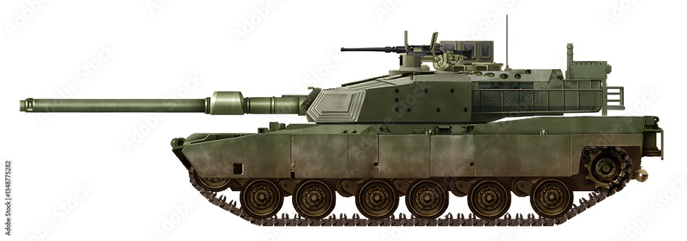XM-20E4 MBT (modernization of the XM-20 tank, where a new turret with a ...
