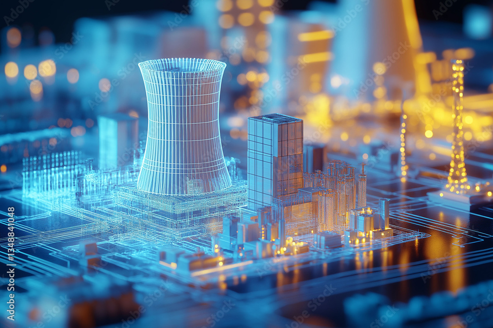 Small Modular Reactor nuclear grid. energy. SMR. Electricity renewable sustainability safety ...