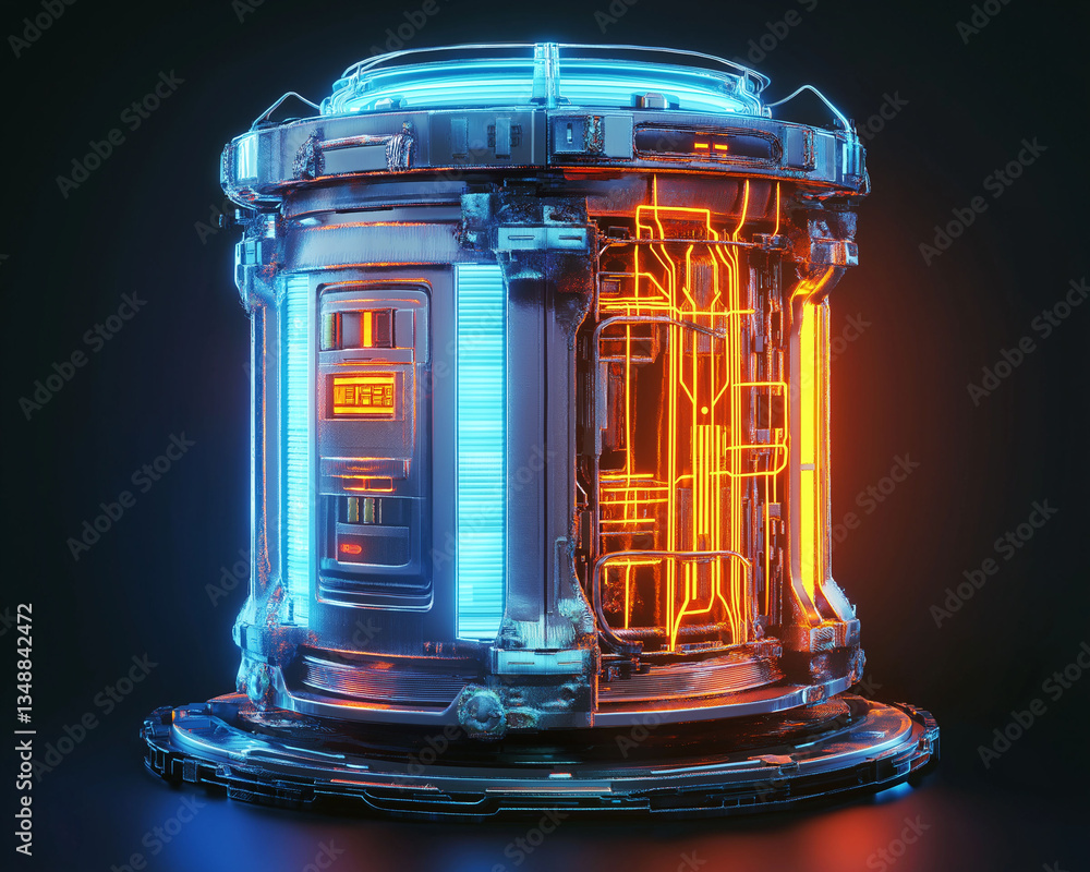 Small Modular Reactor nuclear grid. energy. SMR. Electricity renewable ...