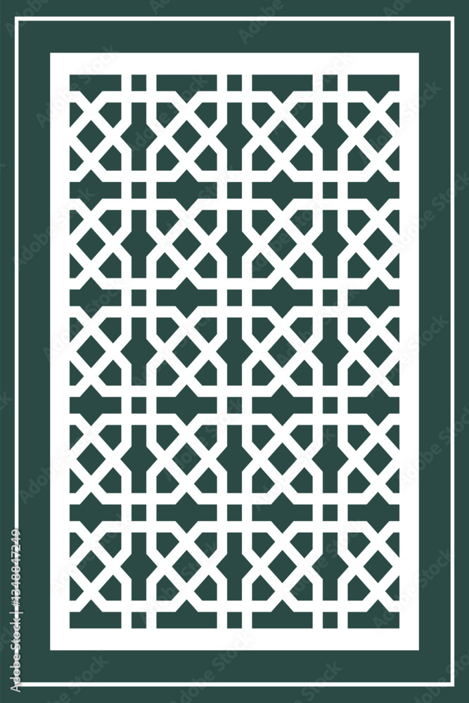 Om jali and side jali for indian temples. Stock Vector | Adobe Stock