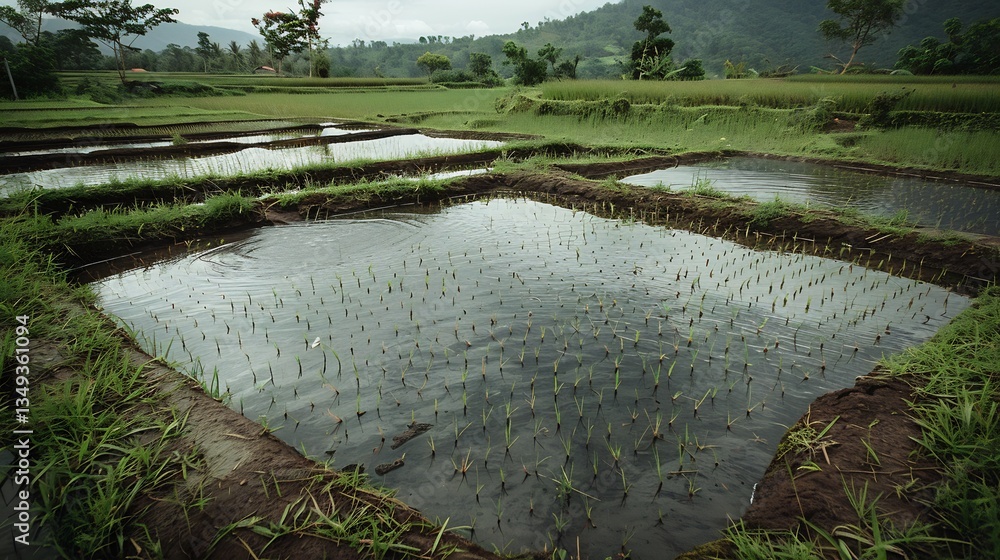 Rice terrace in the Philippines' Banaue region where indigenous Ifugao ...