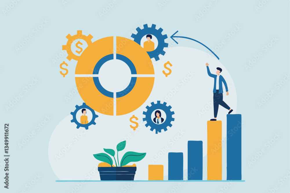 Balanced scorecard measuring performance from financial, customer ...