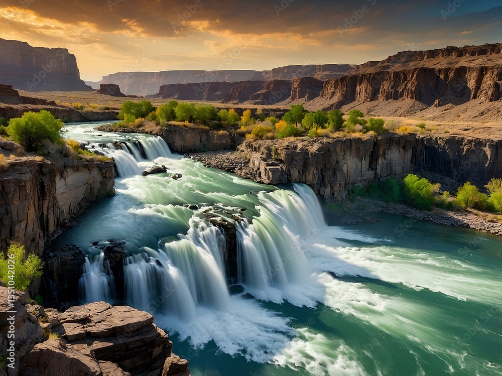 The Power and Beauty of Shoshone Falls: One of the Tallest Waterfalls ...