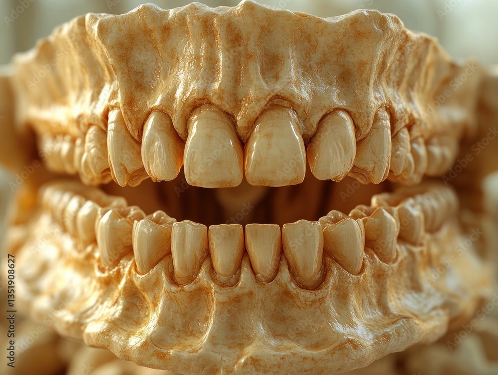 Closeup of decayed teeth cavities dental decay infection oral health ...