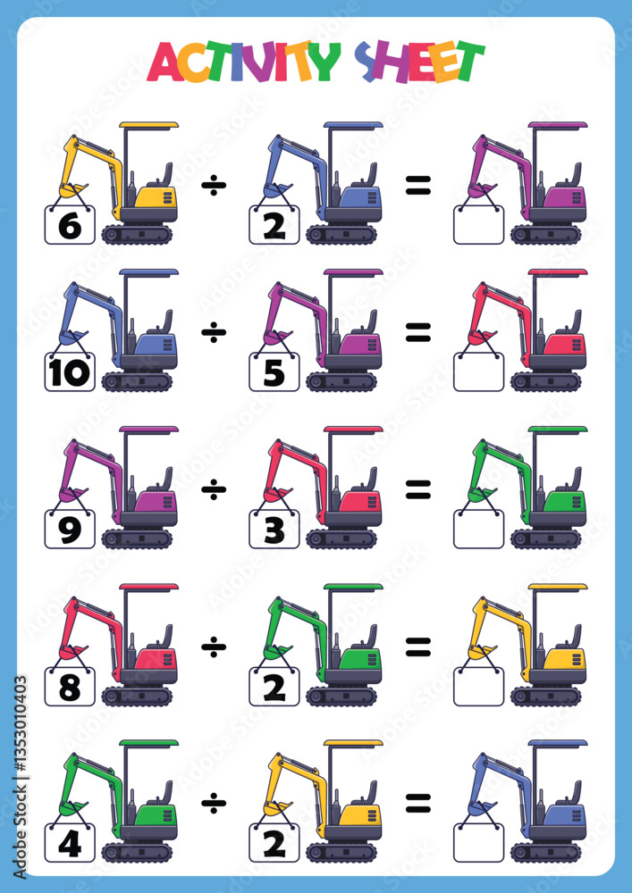 Math Worksheet educational how many activities for children. Learning ...