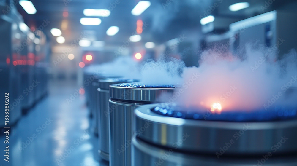 Liquid nitrogen cryogenic storage system, chemistry lab freezers ...