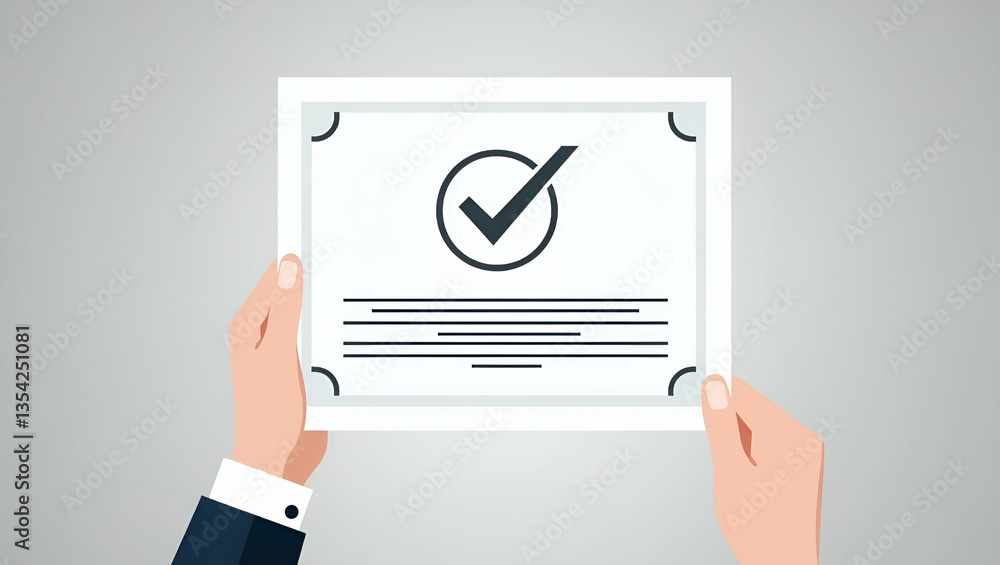 Flat Companys compliant product quality certificate displayed with ...