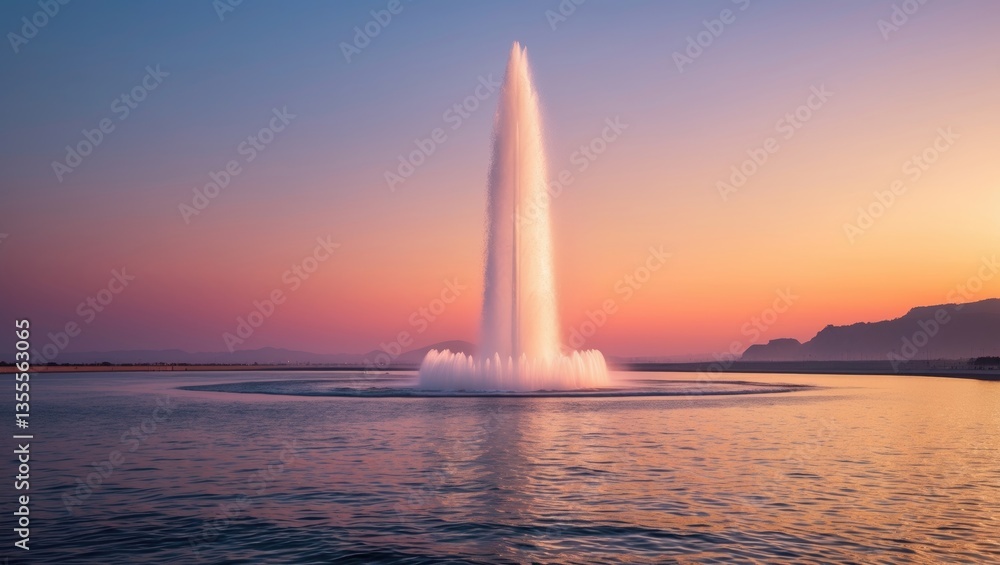 Fountain is a stunning landmark, being the tallest of its kind globally ...