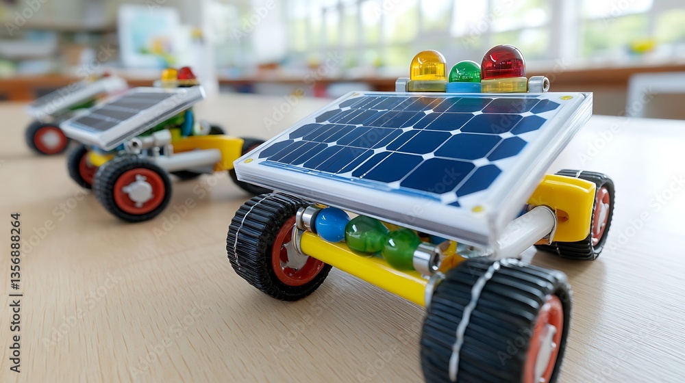 Solar Powered Toy Car Kit Educational STEM Toy Renewable Energy Science ...