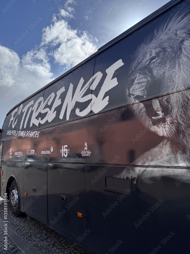 Arcos de Valdevez, Portugal - March 9, 2025: View of the Futebol Clube ...