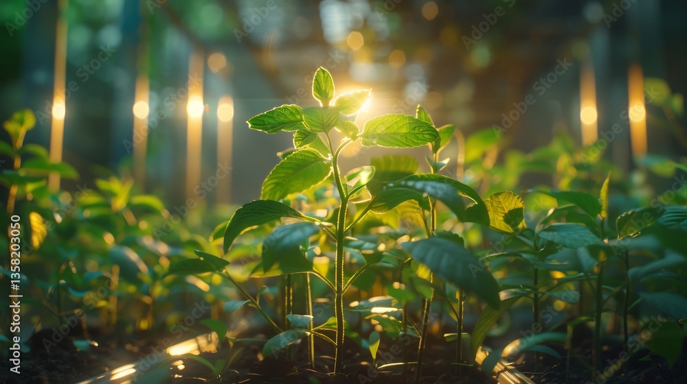 Stock-Foto „Bioengineered Ecosystem effort reverse climate change ...