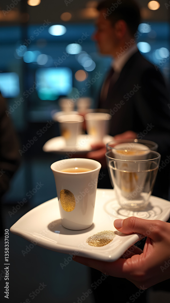 Biometrically-secured VIP beverage service with identity verification ...