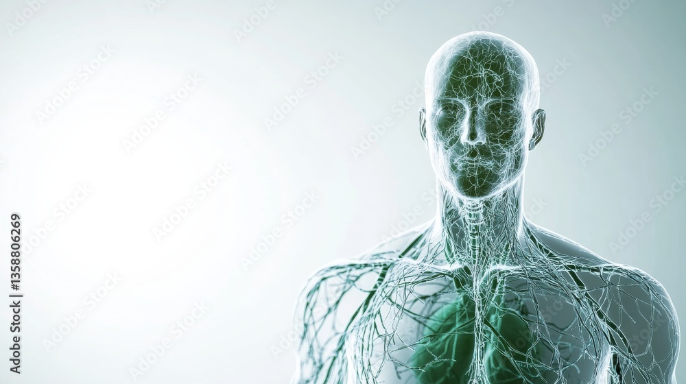 Lymphatic system overview and fluid circulation in human body ...