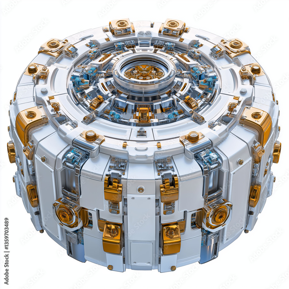 Small Modular Reactor nuclear grid energy. SMR. Electricity renewable ...