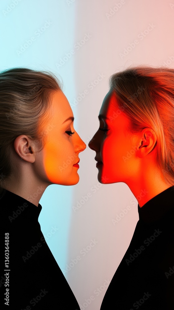 Chromatic Connections Intimate Portrait of Symbiotic Duality in Gen Z ...