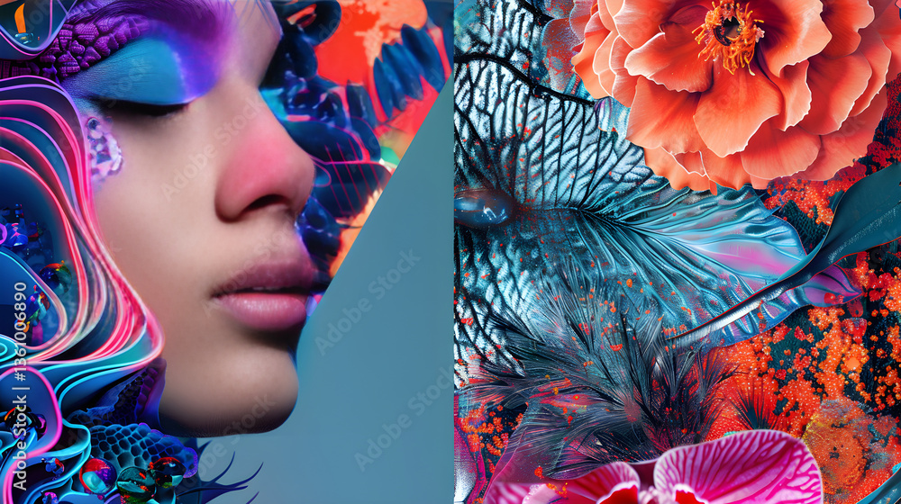 Comparative Review: UI Designing in XD and Photoshop Illustrated Stock Photo | Adobe Stock