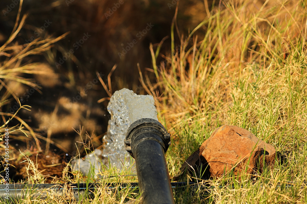Irrigation of farm fields using pump wells with the technique of ...