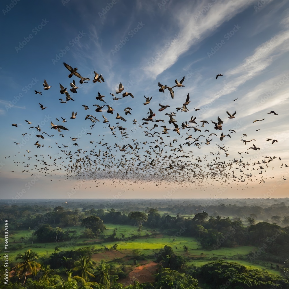 Freedom in Flight: The Migration of Sri Lanka Wood Pigeons Through ...