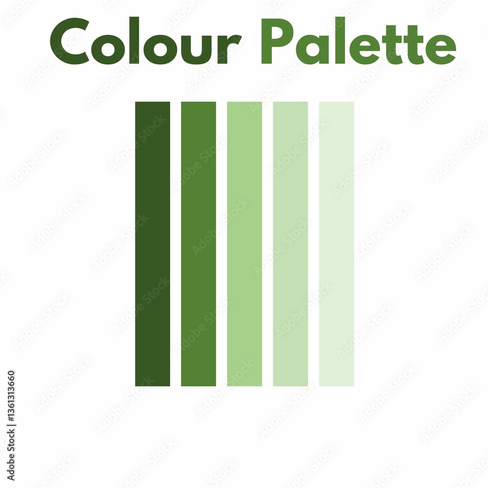 Color Palette, Color Template Chart for your design. Color Chart, Print ...