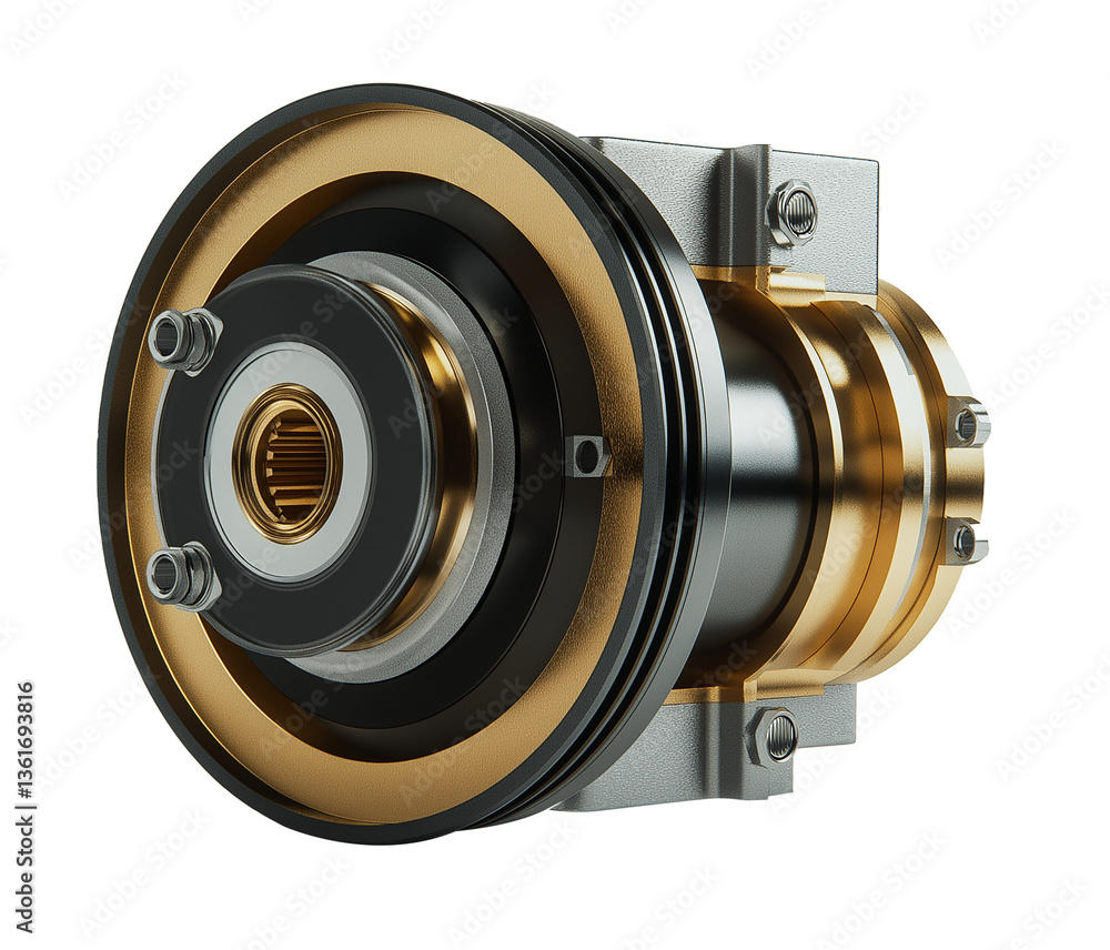 Future technology new energy vehicle motor engine, transparent ...