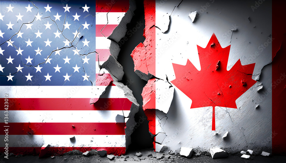USA vs Canada Rivalry. Strained political relations between United ...