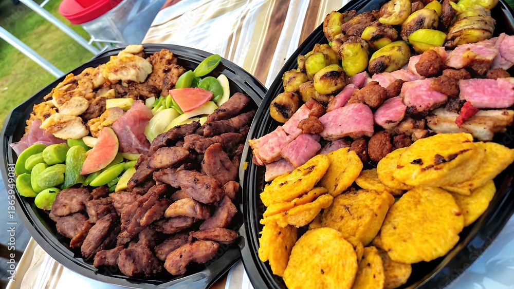 "Deliciosa Picadera Dominicana - Delicious Dominican Appetizer: Mixed ...
