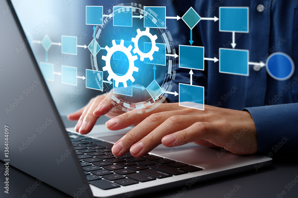 Business process management BPM and automation technologies. Process ...