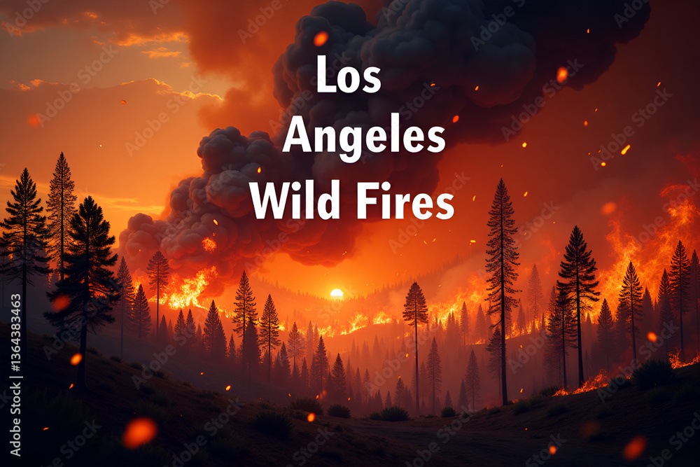 Los Angeles Wildfires – Devastating Flames & Smoke | California Fire ...