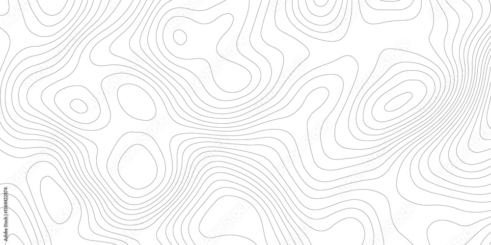 Topographic map background geographic line map with seamless ornament ...