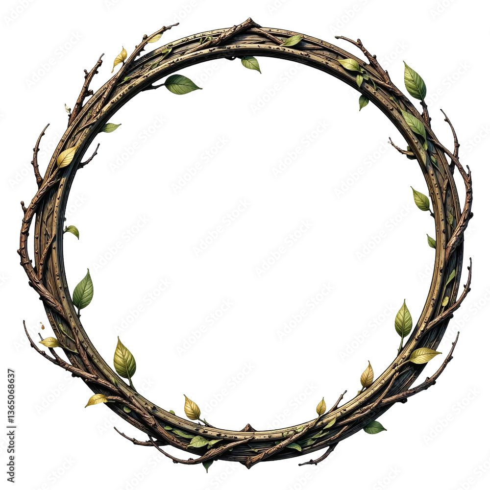 DND Circle Token Border Frame Fantasy Theme Detailed Design RPG ...