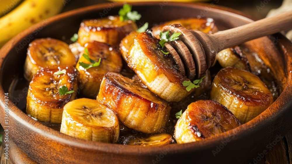 Honey Baked Bananas Bananas are loaded with many health benefits ...