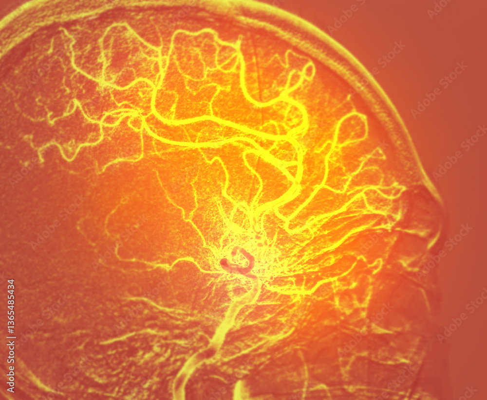 Cerebral angiography is a specialized procedure to visualize the ...
