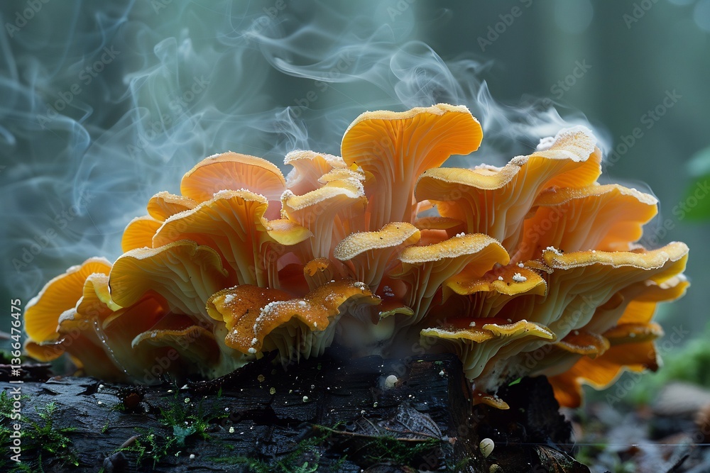 Devils Cigar Chorioactis Endangered Fungal Phenomenon Show the Devils ...