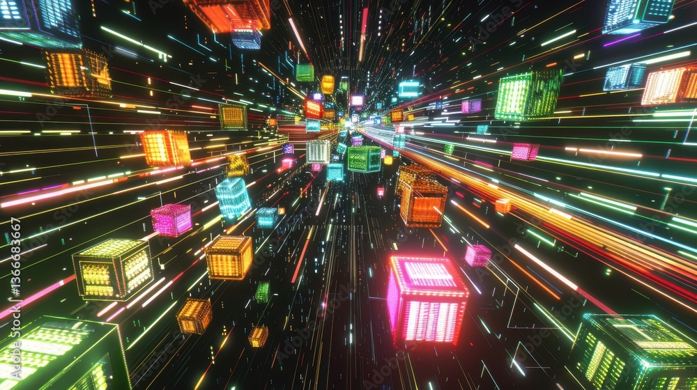 Memory dump analysis tool shows glitching 3D blocks as corrupt memory ...