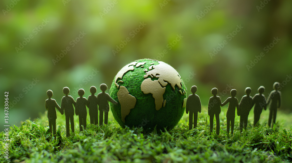 World environment day. Green Business or corporate and community ...