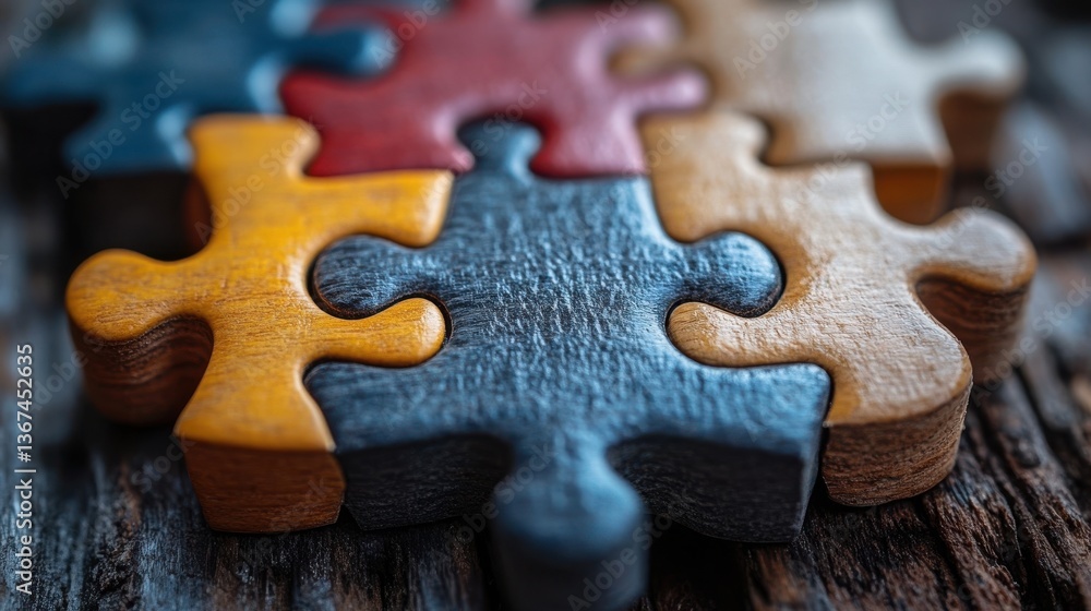 team building concept selecting people,effecting solution connecting ...