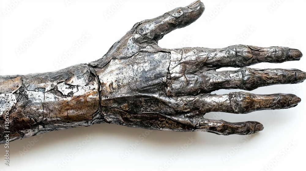 Creepy Zombie Hand Prop with Realistic Details of Decayed Skin and ...