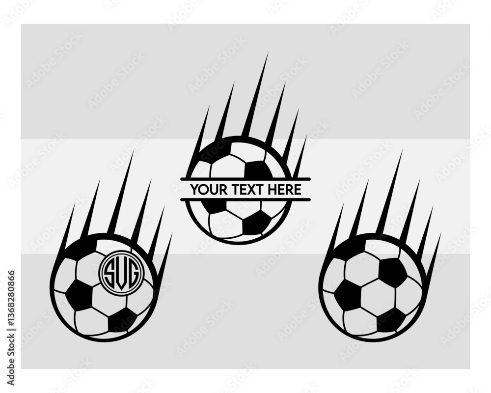 Soccer Ball | SVG Bundle | Soccer | Ball Svg | Circut Cut Files ...