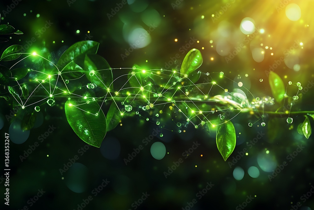 Energy flow chart demonstrating the process of photosynthesis in plants ...