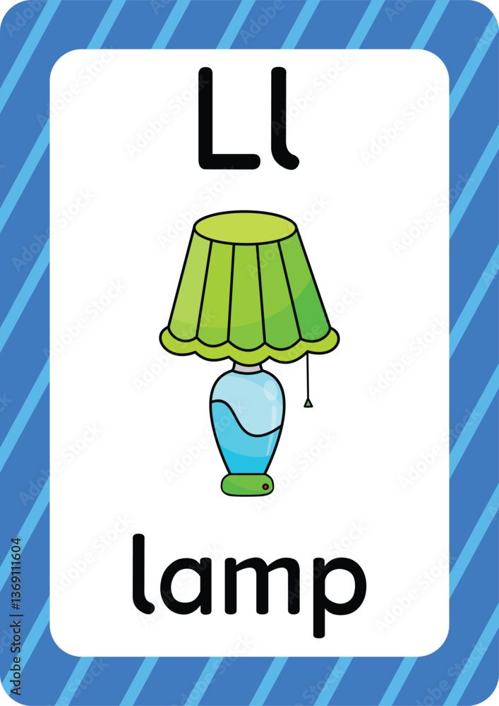 A-Z Alphabet Flashcards Set - 26 Letter Tracing Cards with Cute Illustrations | Printable ...