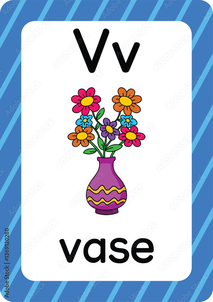 A-Z Alphabet Flashcards Set - 26 Letter Tracing Cards with Cute ...