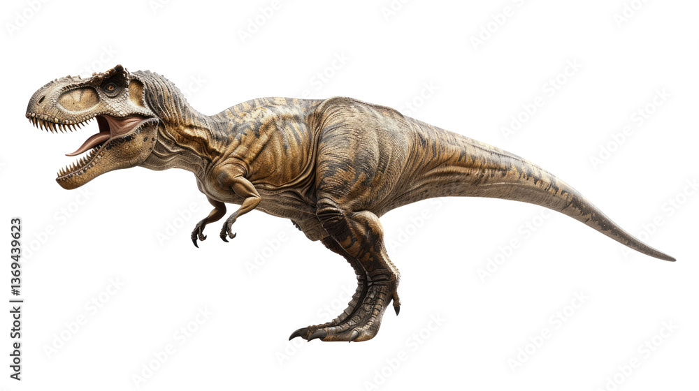 Tyrannosaurus Rex: A majestic Tyrannosaurus Rex, one of the most iconic ...