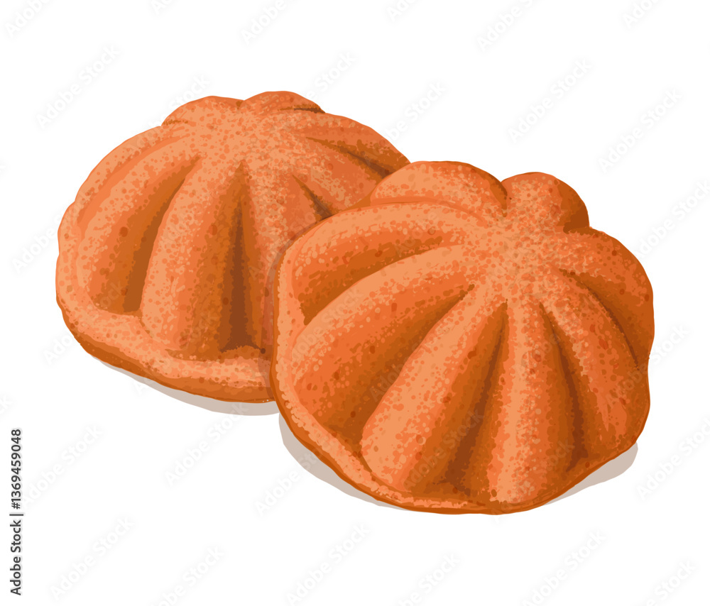 Traditional Malaysian Strawberry Bahulu Soft and Fluffy Mini Sponge ...