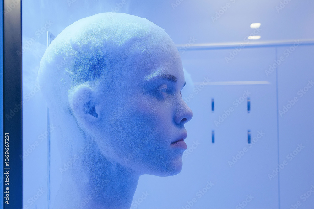 Cryotherapy cold system. Treatment inflammation. Recovery wound ...